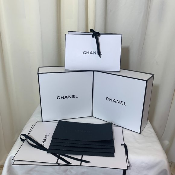 CHANEL | Storage & Organization | Authentic Chanel Boxes Plus Tissue ...